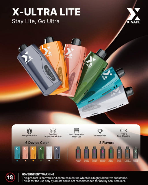 X-Vape Ultra / XVape X-Ultra 10000 puffs – WVPH VS