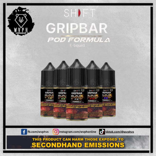 Shft Gripbar Pod Formula (NO BOX) SALTNIC MENTHOL – WVPH VS